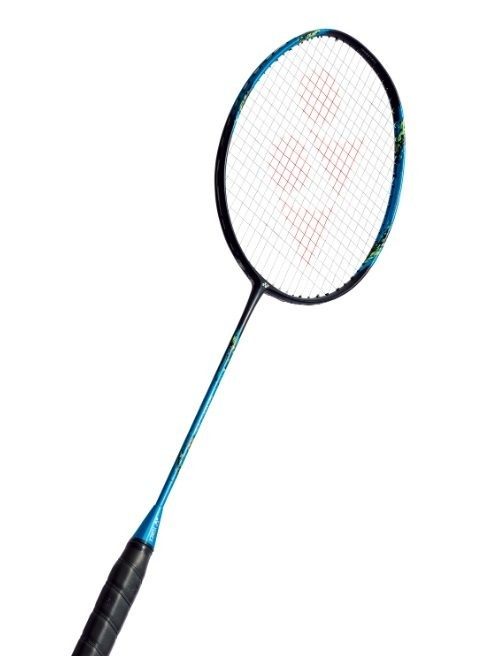STRUNG YONEX - NANOFLARE 700 BADMINTON RACKET - CYAN