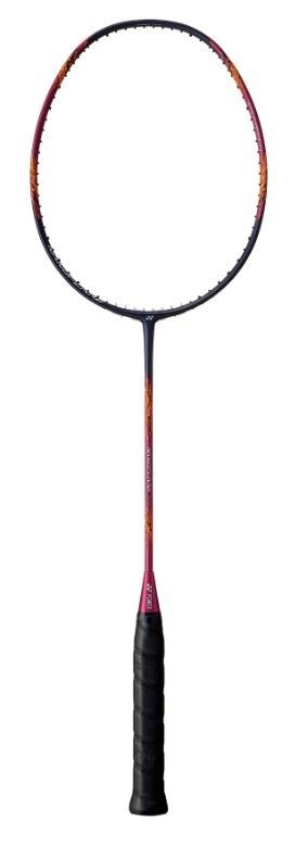 STRUNG YONEX - NANOFLARE 700 BADMINTON RACKET - MAGENTA